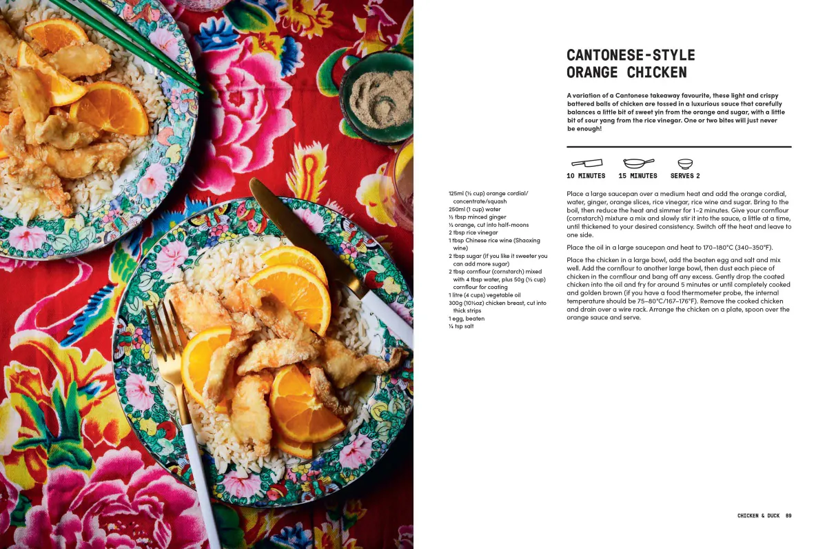The Complete Chinese takeaway cookbook - Forma Studio